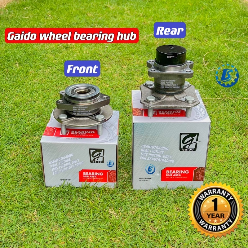 GAIDO NISSAN GRAND LIVINA LATIO 1.6 1.8 FRONT REAR WHEEL BEARING HUB ...