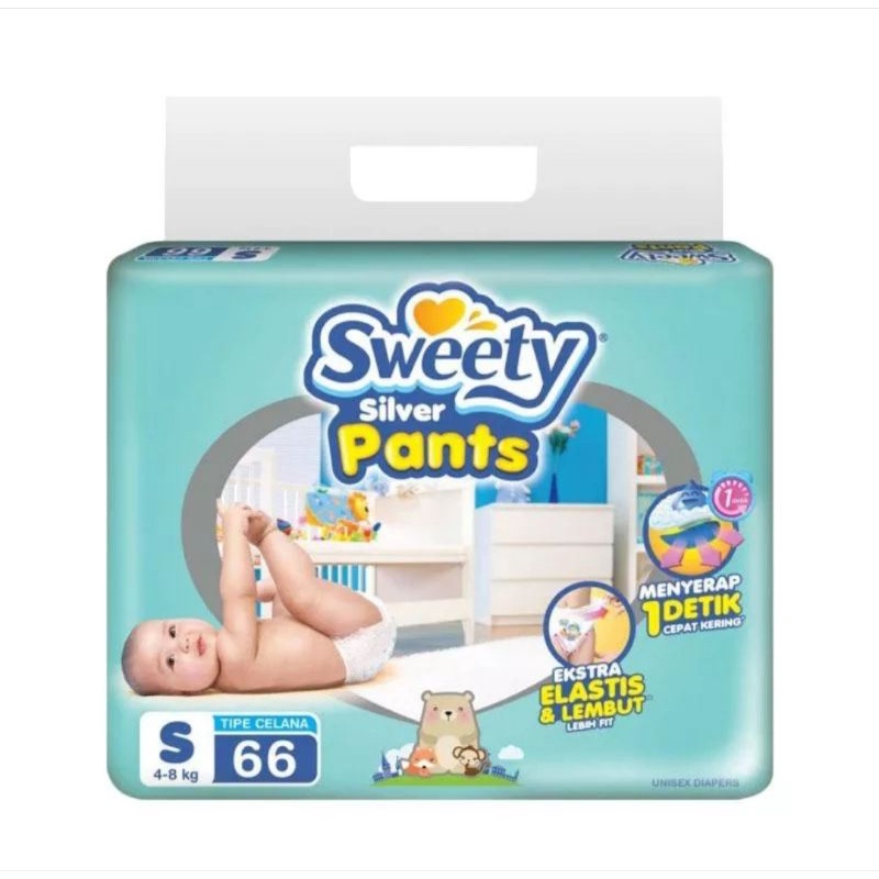 Sweety Silver jumbo content S66 M60 L54 XL42 | Shopee Malaysia