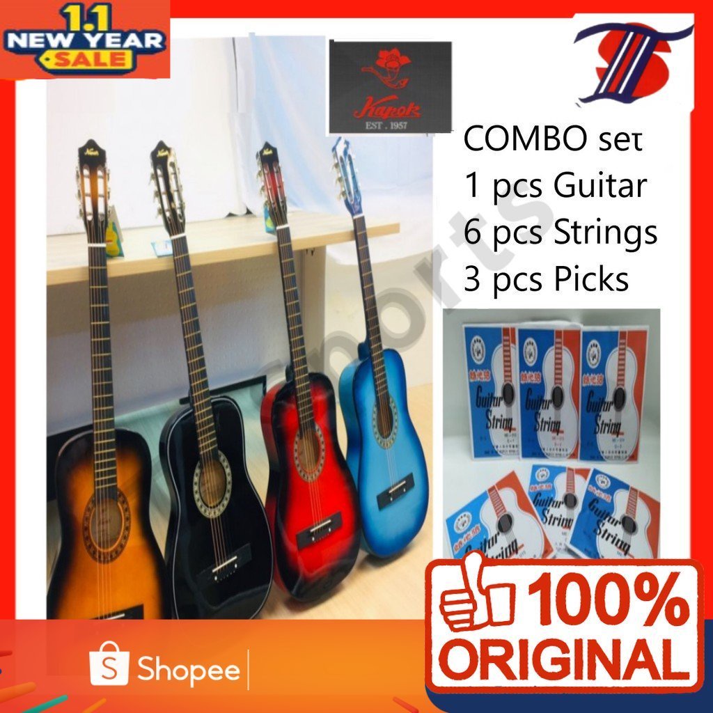 Guitar Kapok Original Gitar akustik Kapok murah Acoustic Guitar ...