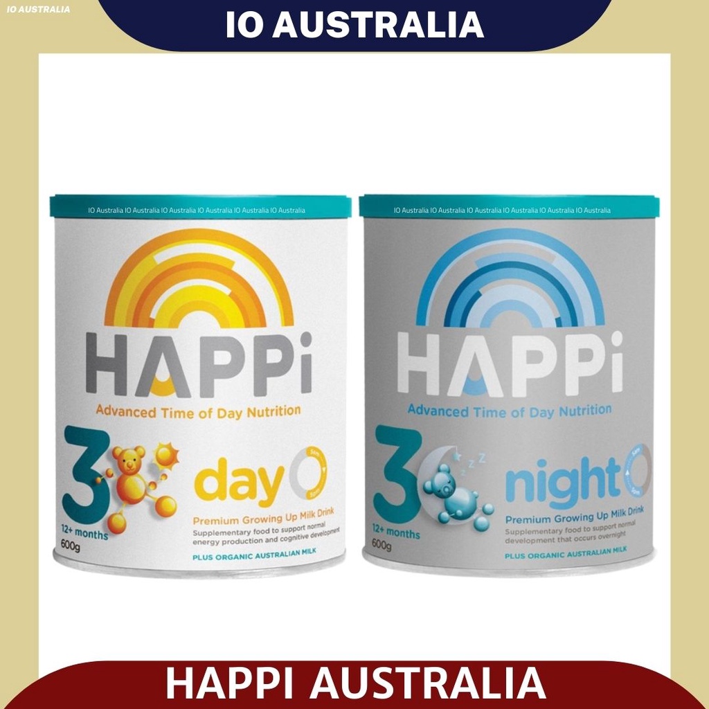 HAPPi Day & Night Milk Drinks (Toddlers 12+ Months) 600g | Shopee Malaysia