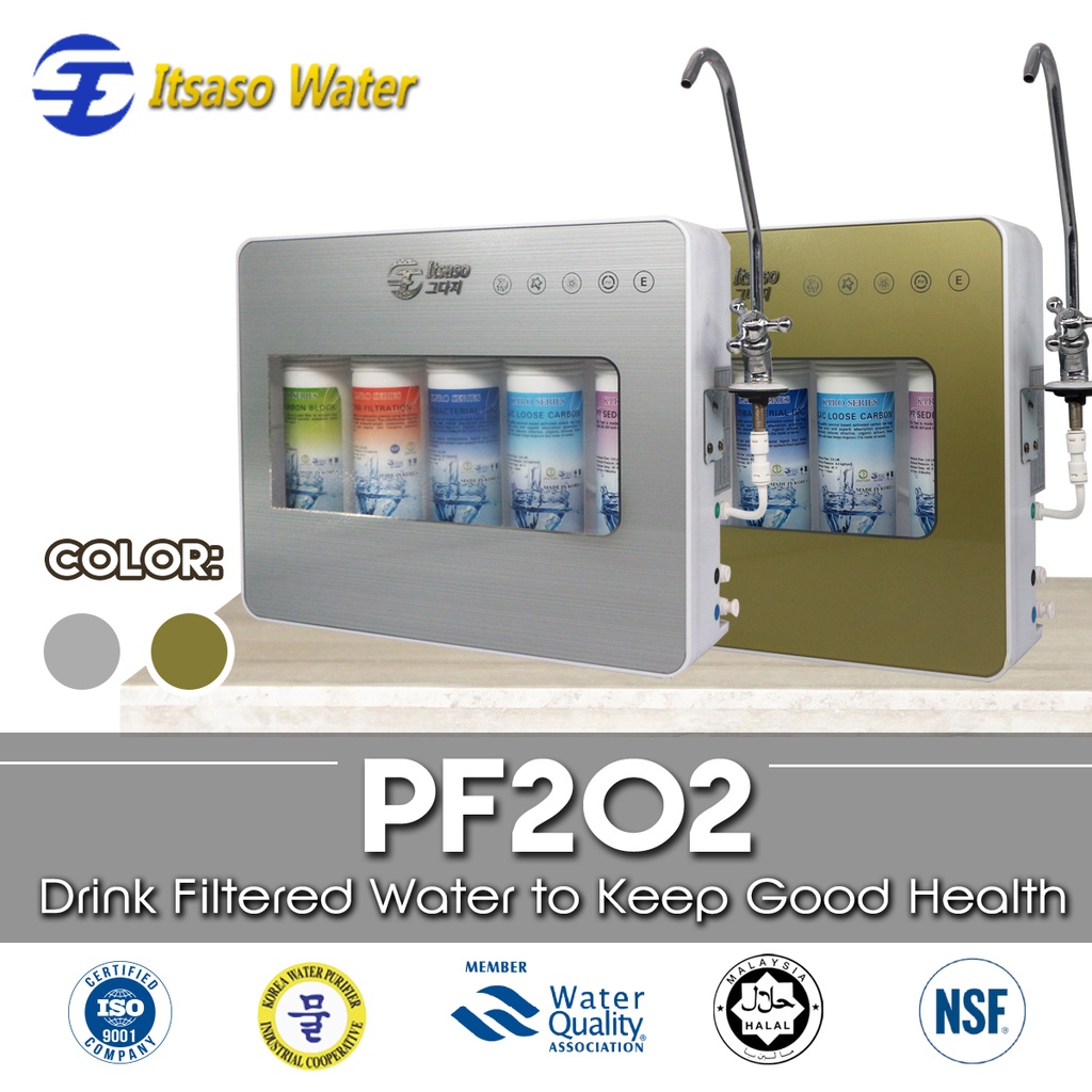 5 Stage Korea Filtration System Alkaline With UF Membrane Water ...