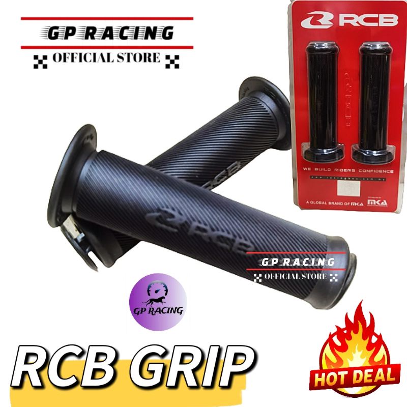 RCB UNIVERSAL HANDLE GRIP SET EX5 KRISS GRIP RACING BOY "GP RACING ...