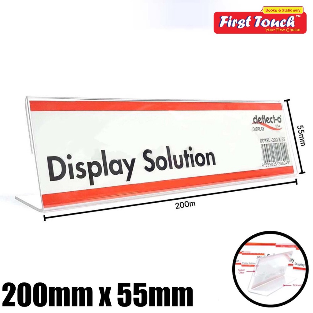 Acrylic Stand V Shape L Shape Display Stand Meeting Stand Price Display ...