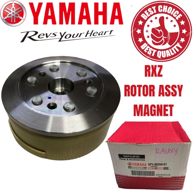YAMAHA RXZ MAGNET CATALYZER ROTOR ASSY MAGNET COIL COIL MAGNET UNIT ...