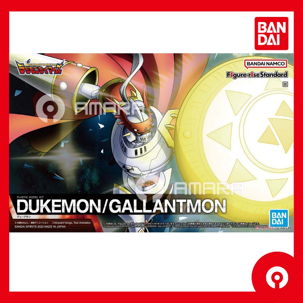 Figure-rise Standard Dukemon Gallantmon Digimon Model Kit 63362 ...