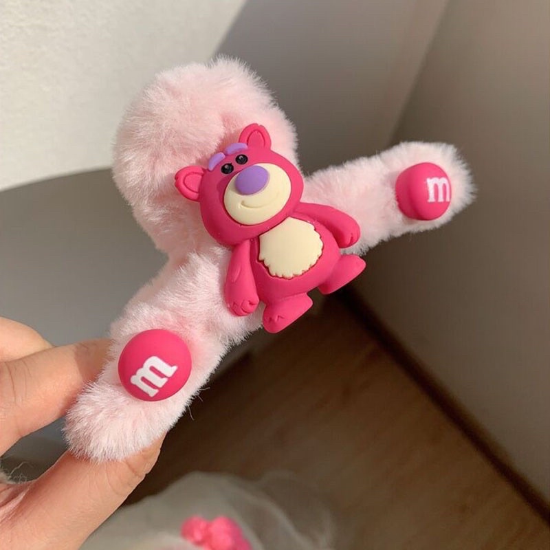 M Lotso cute pink strawberry bear hair clipper | Shopee Malaysia