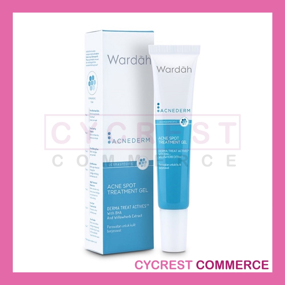 Wardah Acnederm Acne Spot Treatment Gel (15ml) | Shopee Malaysia
