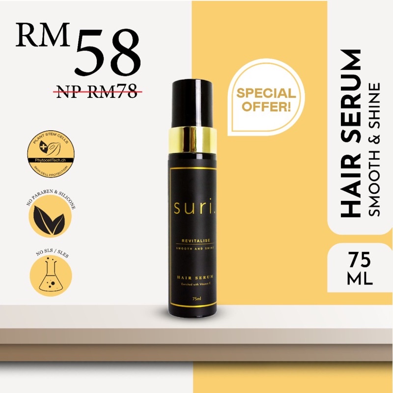 [FREE MINI PERFUME] suri. By Lisa Surihani Shampoo Conditioner and ...
