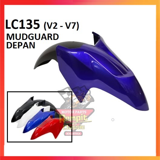 REMPIT LC135 V2-V7 4s Mudguard Depan Front Fender (A Class) MAGAT MUD ...
