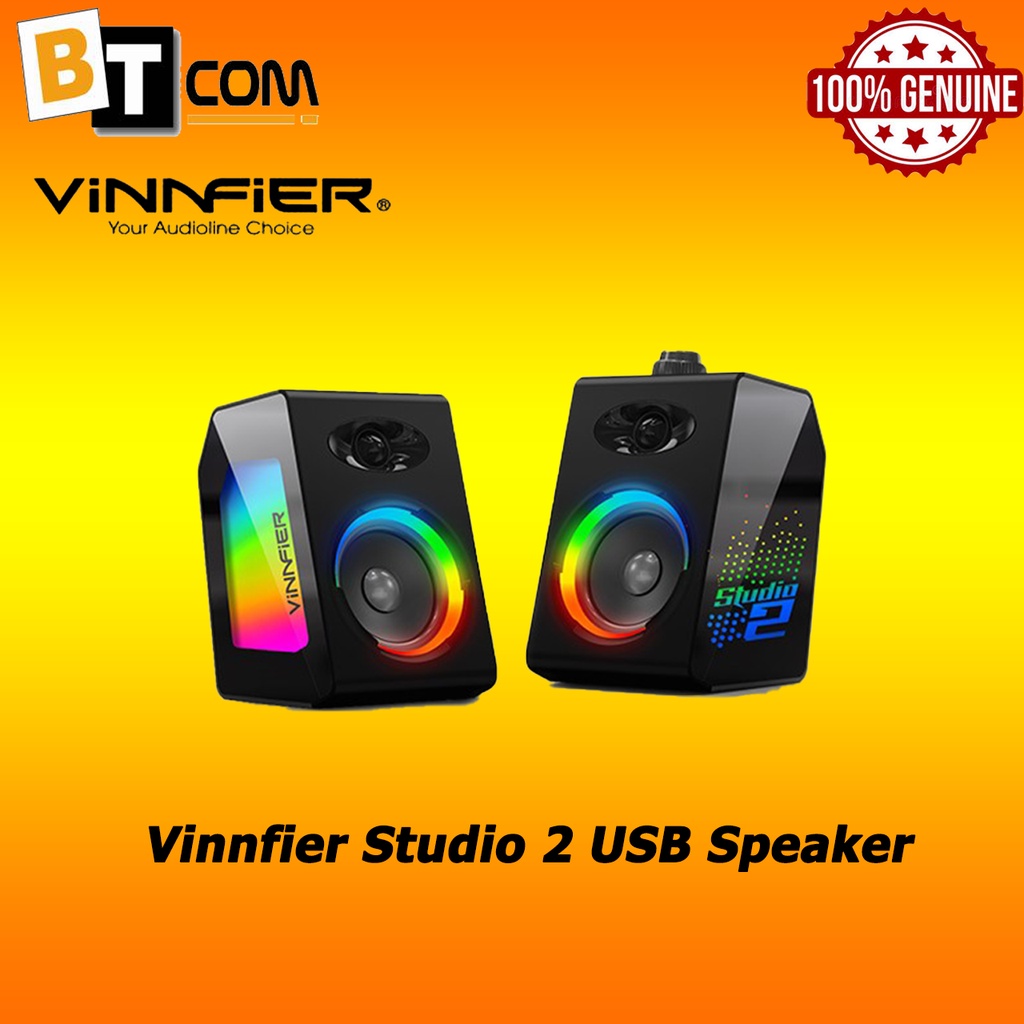 Vinnfier Studio 2 USB Speaker with Bluetooth | Shopee Malaysia