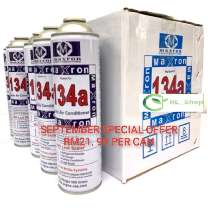 Refrigerator Gas 134a gas/ R600a gas / R22 gas with Cap Valve [Ready Stock) | Shopee Malaysia