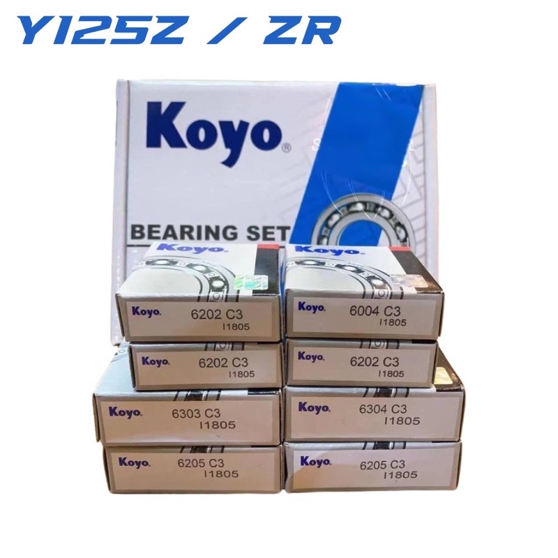 KOYO C3 ENGINE BEARING SET DREAM LC135 RS Y16 Y15 RS VF3i EX5 Y15Z SRL ...