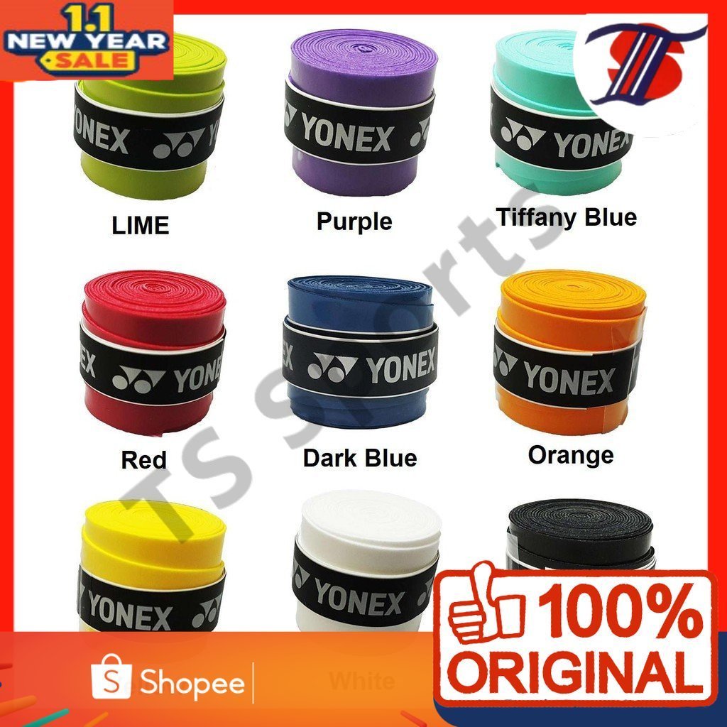 6 pcs Yonex Racket Overgrip Yonex Original AC420EX Grip Badminton ...