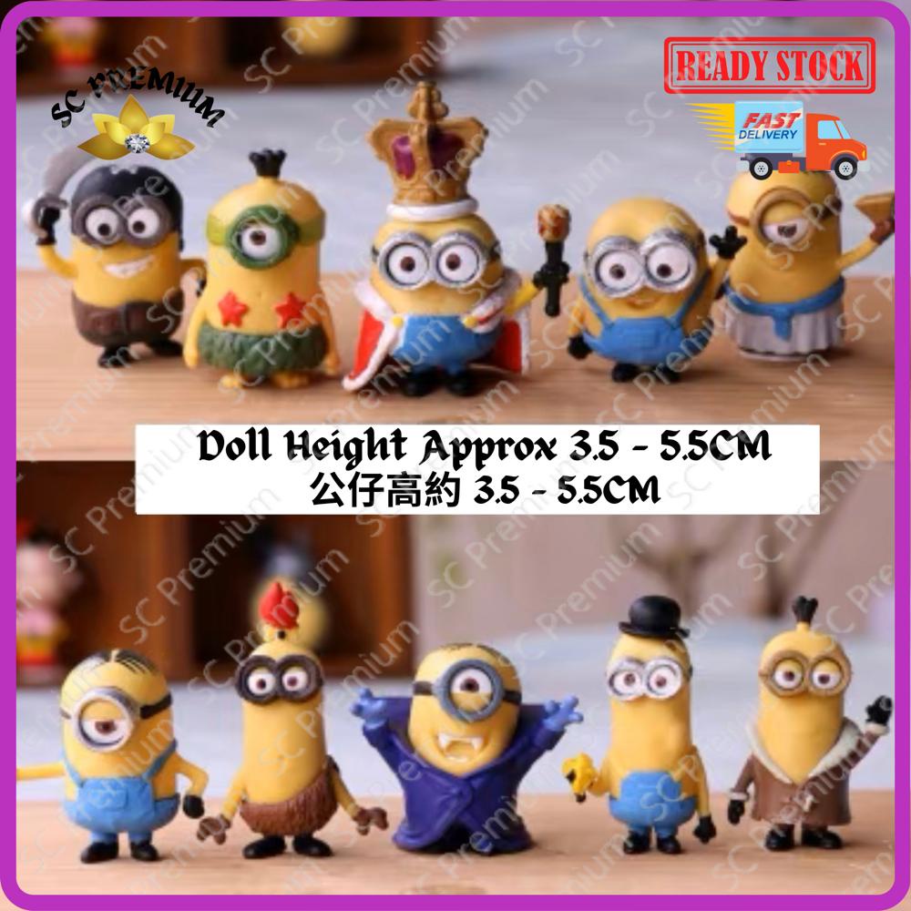 [Ready Stock] Minions Action Figure Toys Minions Mini Figure Toys Kid ...