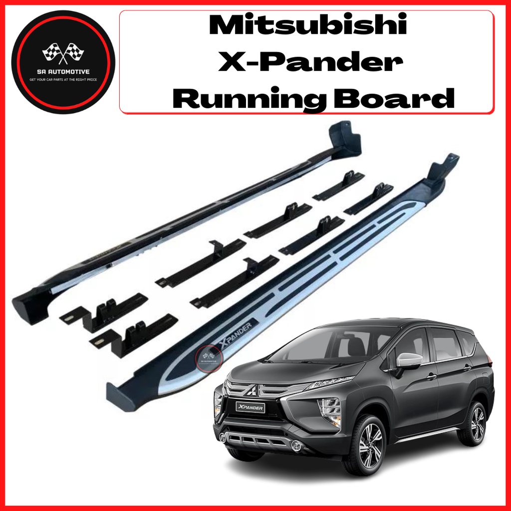 Mitsubishi Xpander X-Pander Side Step Running Board Nerf Bars (High ...