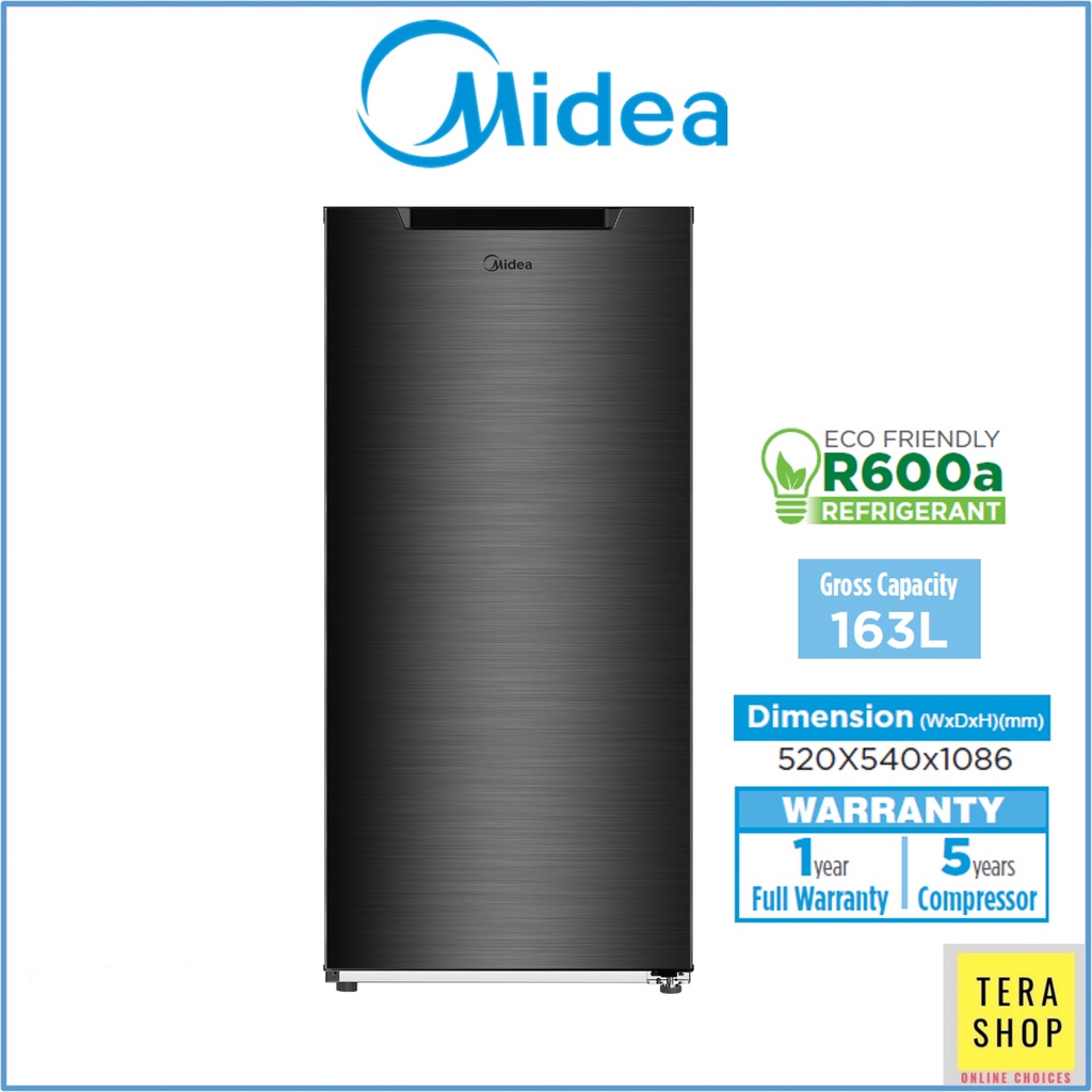 Midea MDRD229FGD42-MY / MDRD229FGD28-MY / Khind RF165 Single Door ...