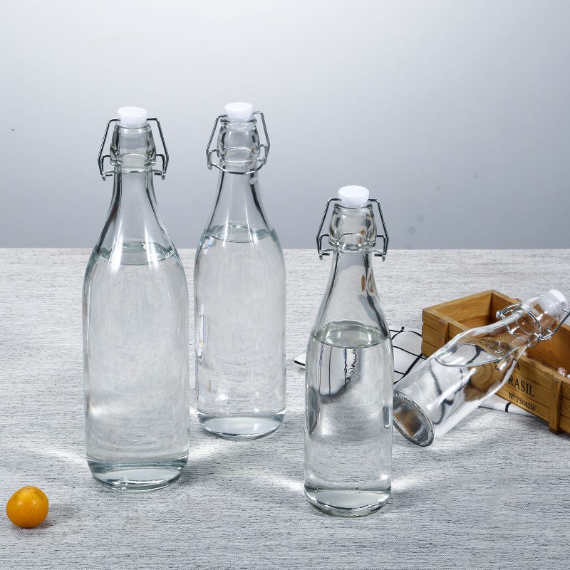 NEW!!! (bukan ikea, design lain ) BUKAN KORKEN !! Glass Bottle with ...