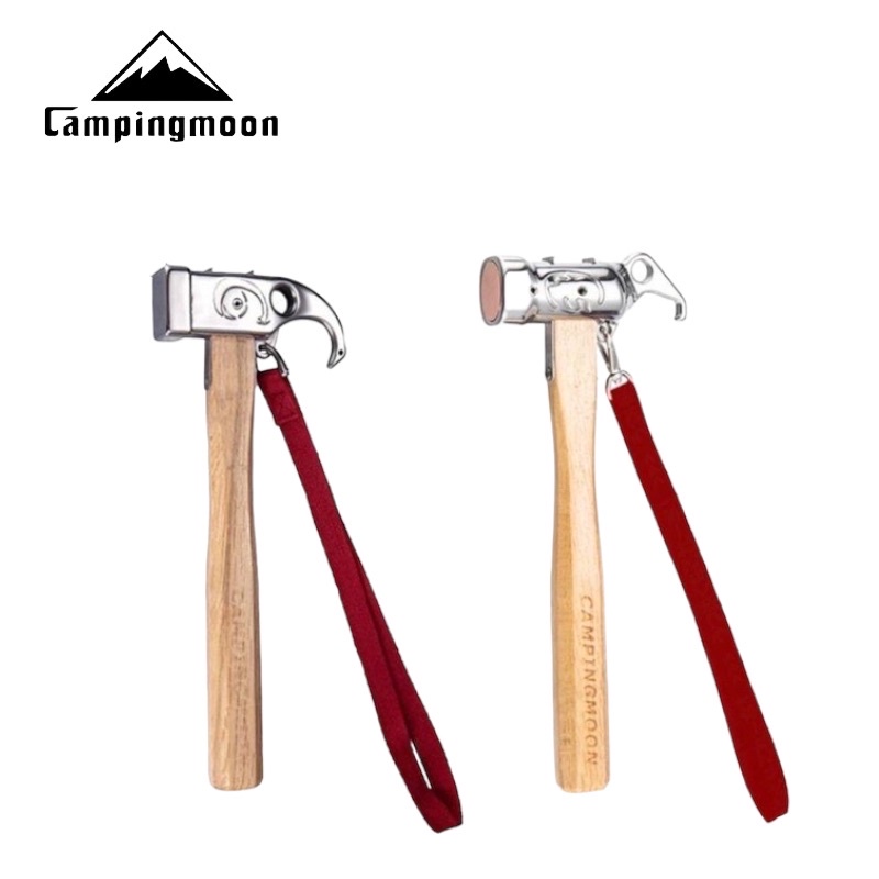 Campingmoon C5 C6 Rhino Peg Hammer Stainless Steel Copper Camping Peg ...