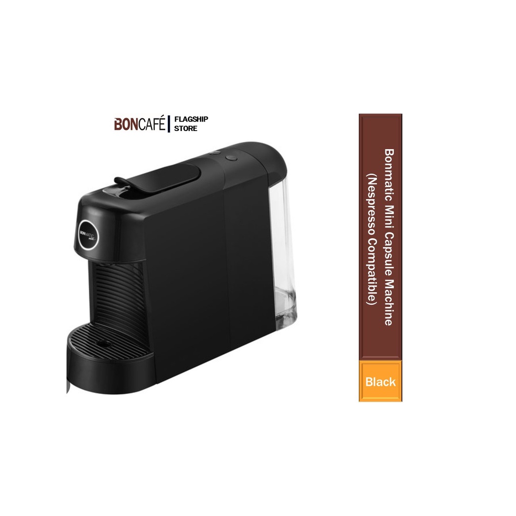 Bonmatic Mini (PINTA) Capsule Coffee Machine - Black | Shopee Malaysia