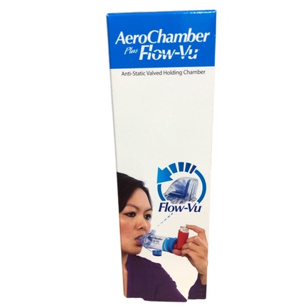 Aerochamber Plus Flow-Vu Adult Mouthpiece/Adult Mask/ Child Inhaler ...