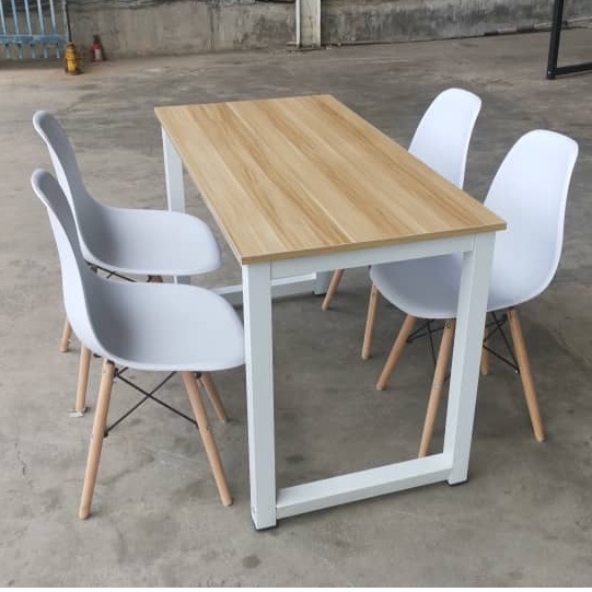 🔥READY STOCK⚡ Eames Dining Table 120X60CM / Meja Makan / Study Table / Dining Table Set/ Patio ...
