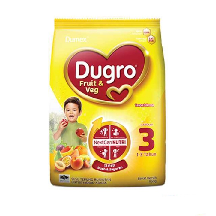 Dugro Step 3 Fruit and Vege 850g | Shopee Malaysia