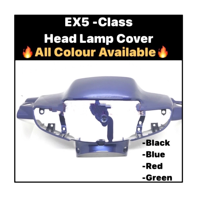 HONDA EX5-CLASS HEAD LAMP COVER / FRONT HANDLE COVER / COVER LAMPU ...