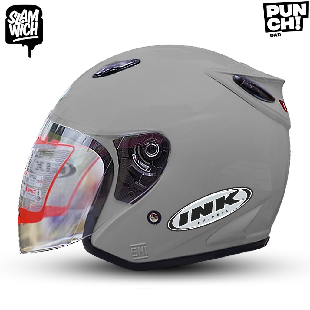 Half Face Helmet Adult INK Centro KW Basic Solid For Women And Men's ...