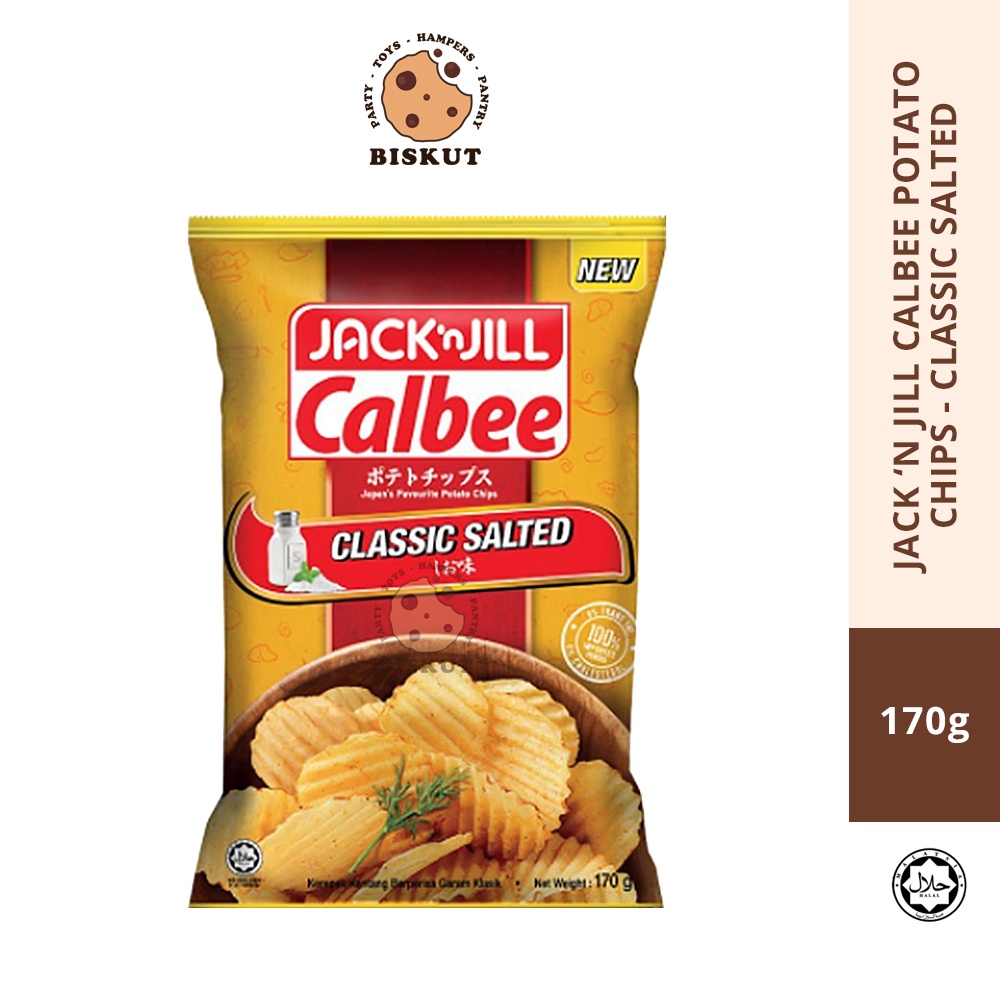 JACK & JILL CALBEE POTATO CHIPS 170G | Shopee Malaysia