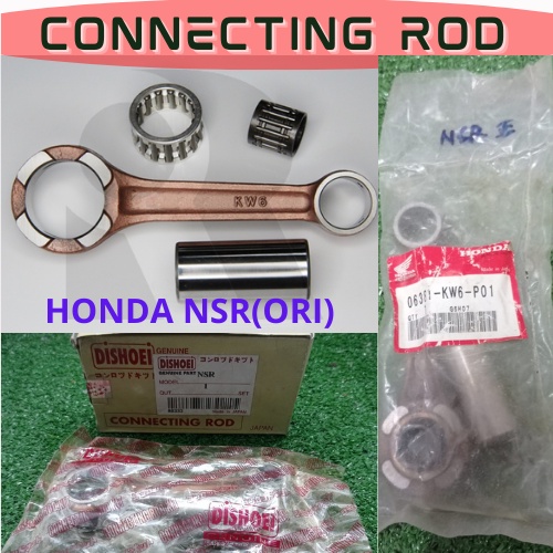 Honda NSR150 - 【DISHOEI】Connecting Rod Kit (Set) (Saiz STD) Kit Con Rod ...