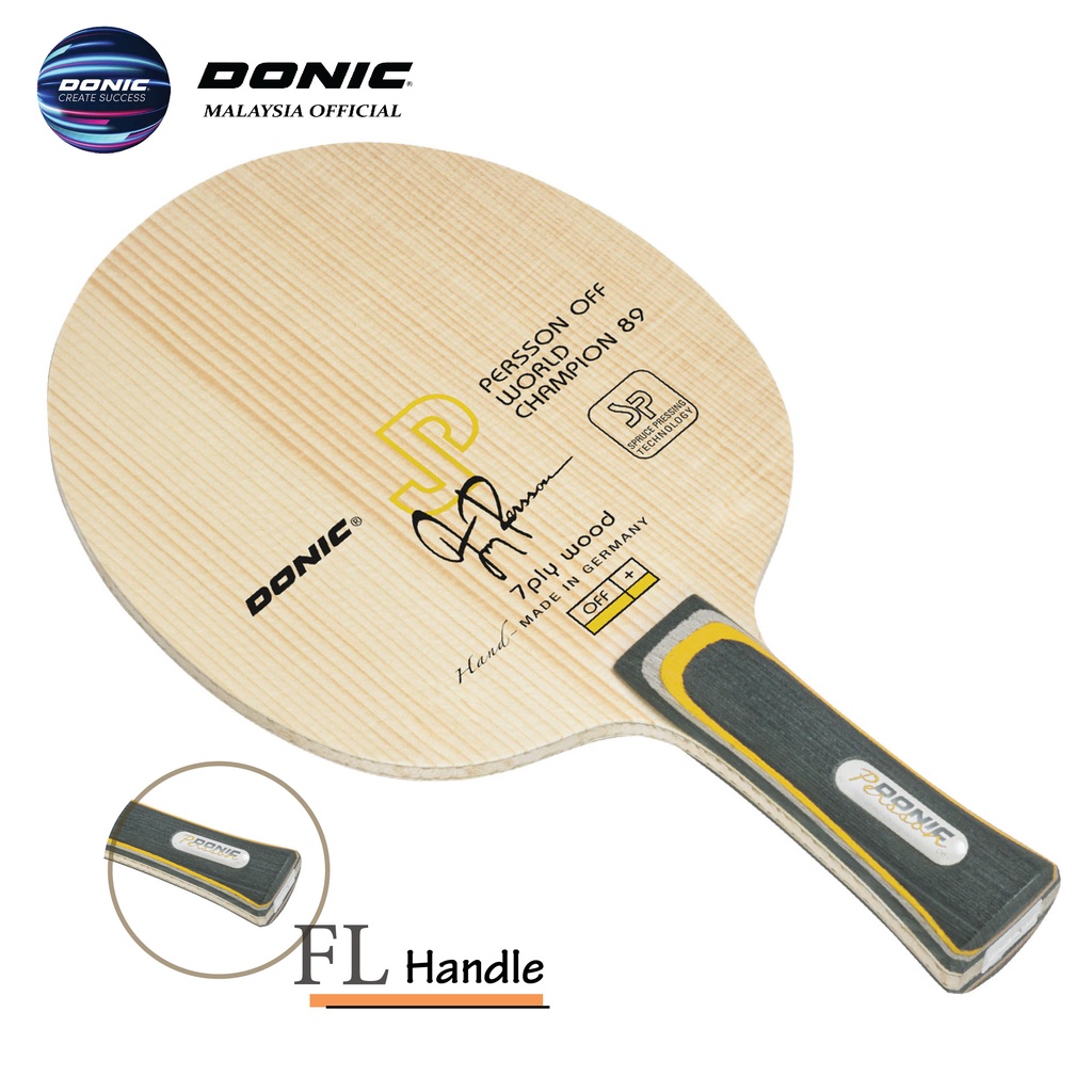 Donic Persson Off+ WC89 Uncompromising Offensive Power Table Tennis Blade | Shopee Malaysia