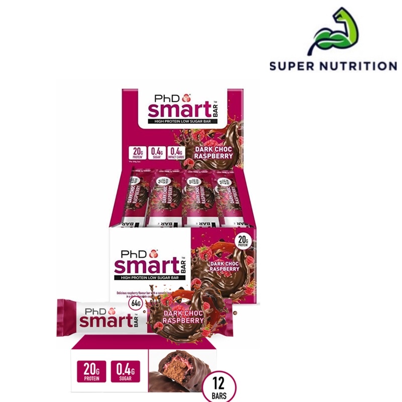 PHD Smart Bar - 1 Box (12 x 64g) | Shopee Malaysia