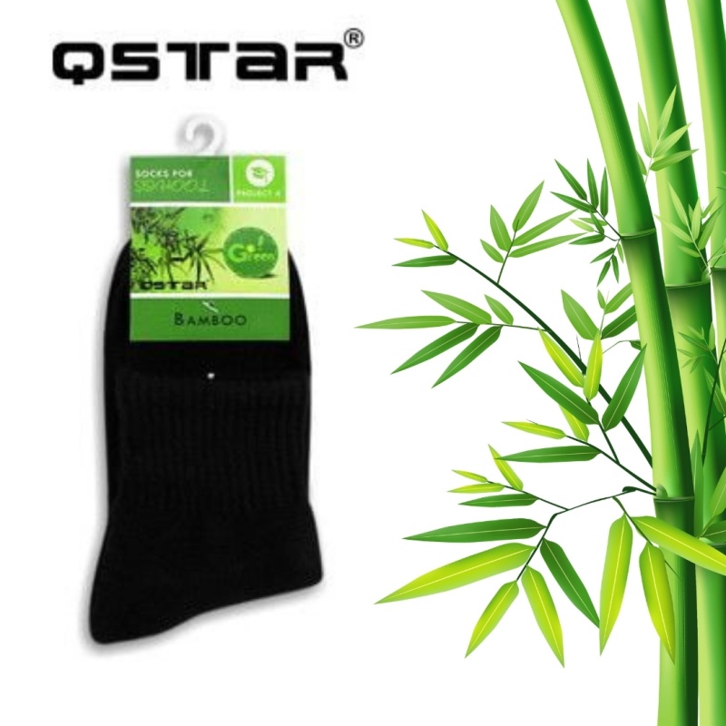 1 Pair Stokin Sekolah Budak Fiber Buluh Hitam Putih | Premium BAMBOO ...