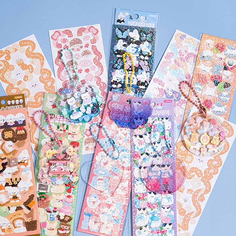 9 Pcs Children Guka Sticker Set Cartoon Stickers Board DIY Set | Shopee ...