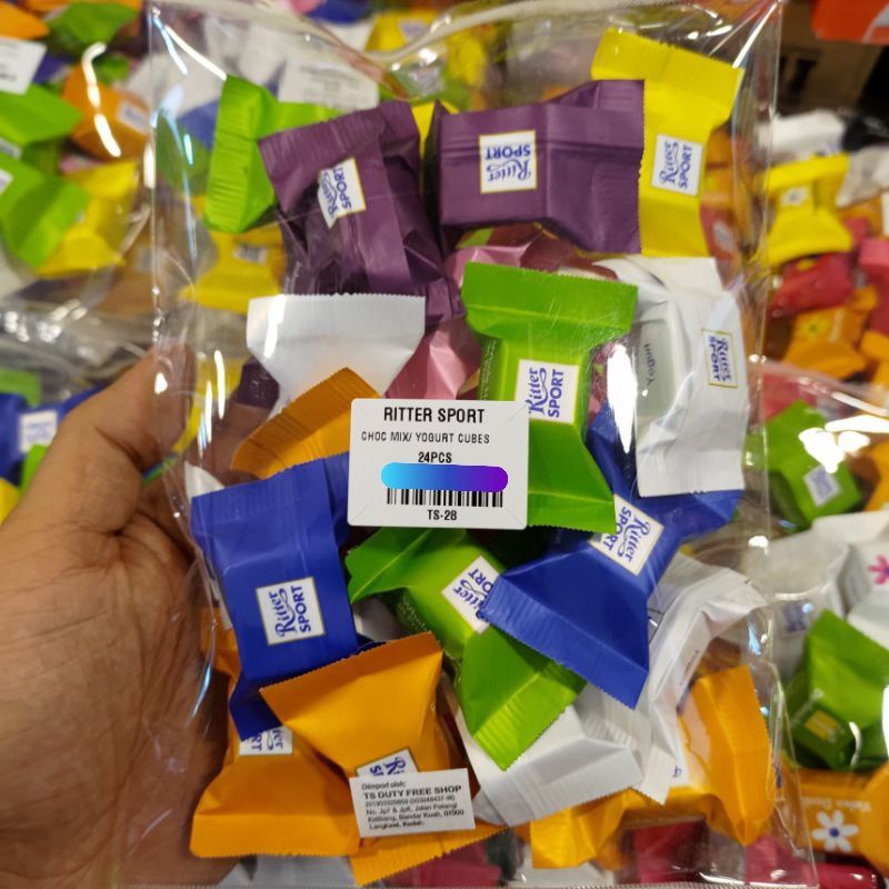 Ritter Sport Choco Cubes 11pcs 22pcs | Shopee Malaysia