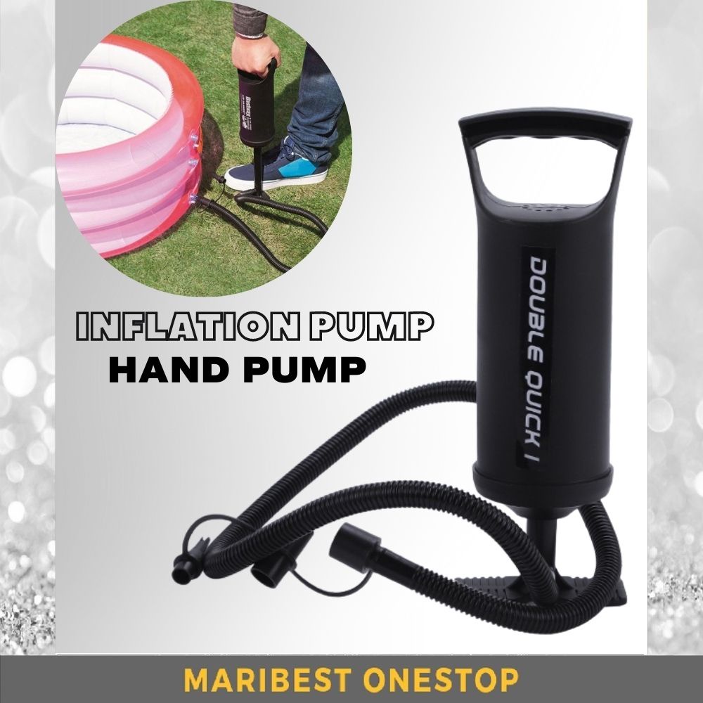 BESTWAY Double Quick Hand Pump Manual Hand Air Pump Manual Inflatable ...