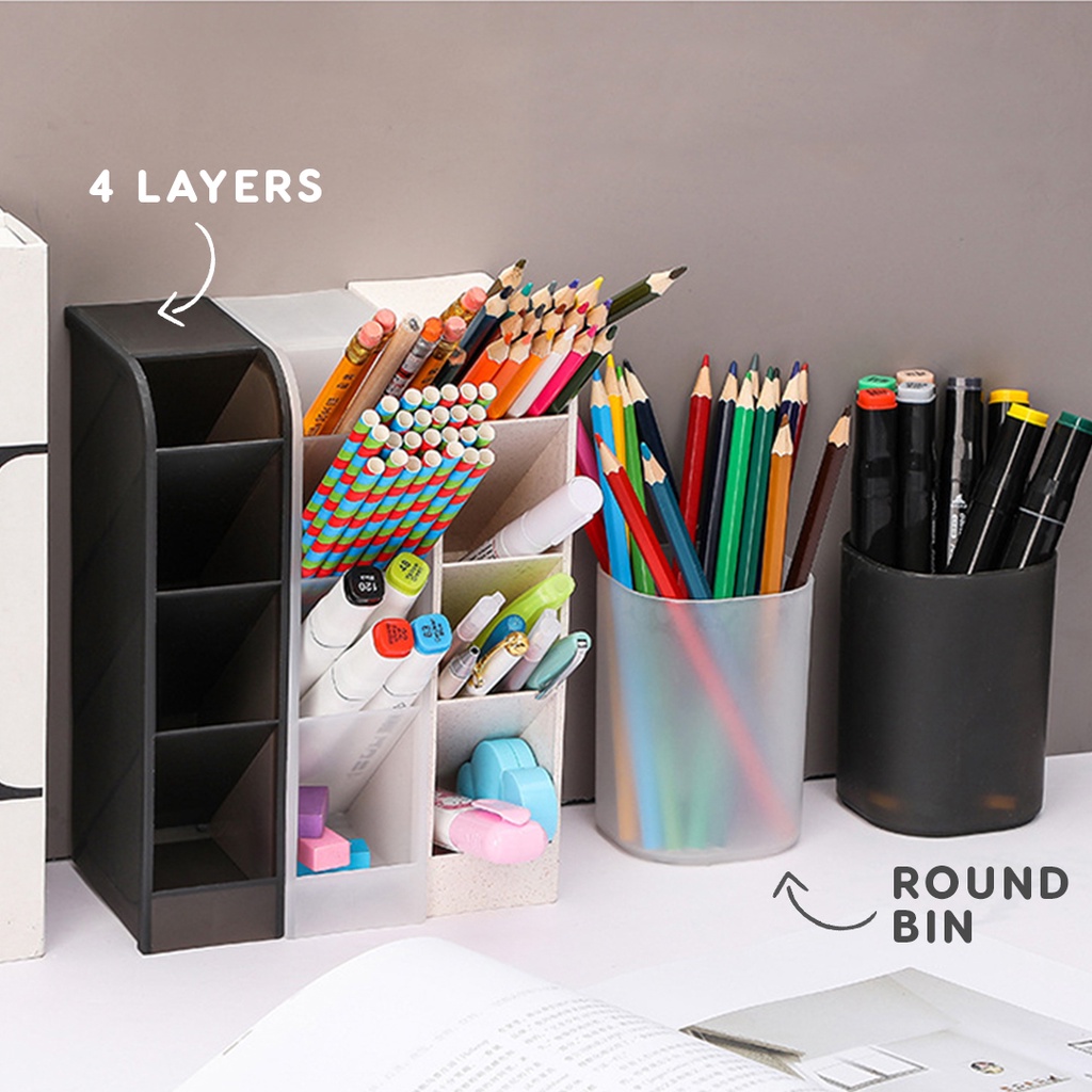 Rak Pencil | Office Desk Organizer Stationery Storage Box Pen Storage ...