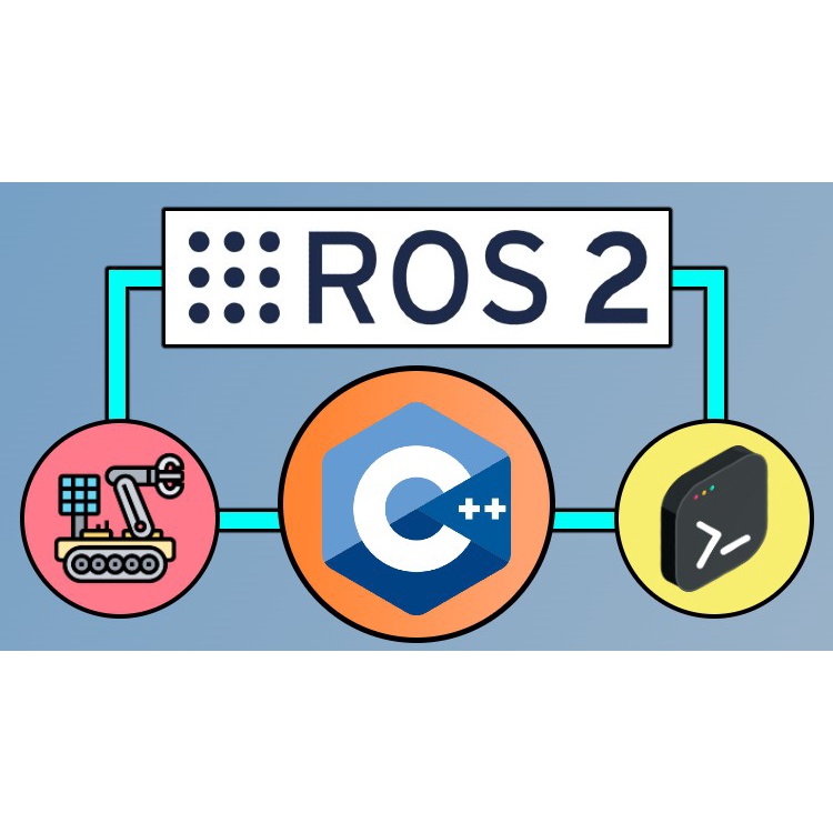 🔥COURSE🔥[Udemy] ROS2 C++ Robotics Developer Course – Using ROS2 In C++ | Shopee Malaysia