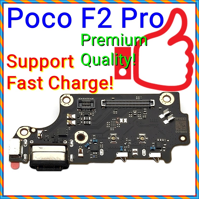 (30W Fast Charge) NEW ORI SIM Slot Charging Port Board IC MIC Ribbon ...