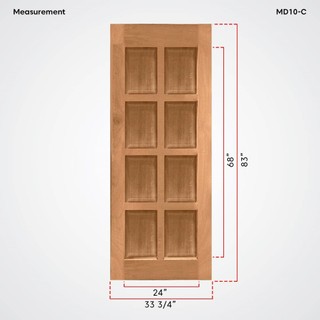 Wooden Door Veneer Door Size 33'' 3/4 X 83'' TOP With Door Natural Wood ...