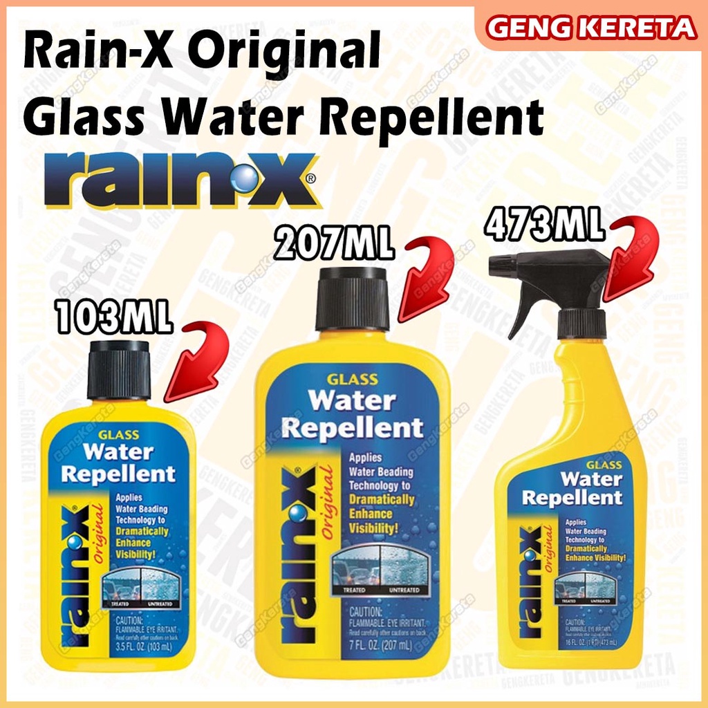 FREE Gift 💦 Original Rain-X Rain X RainX Original Glass Mirror Water ...