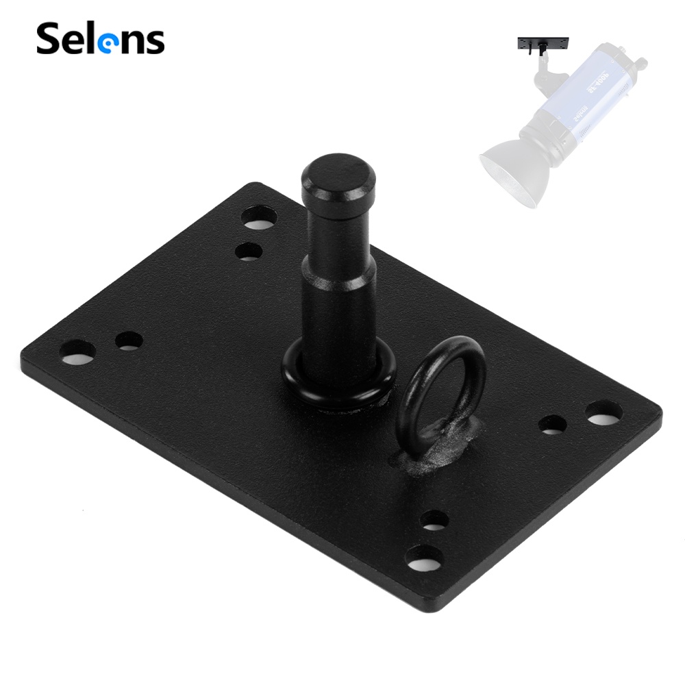 Selens Wall Mount Ceiling Light Stand Studio Lighting Wall Plate 6cm ...
