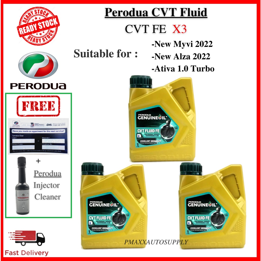 100% GENUINE PERODUA MYVI FACELIFT 2022 ATIVA ALZA 2022 D51A CVT FLUID ...