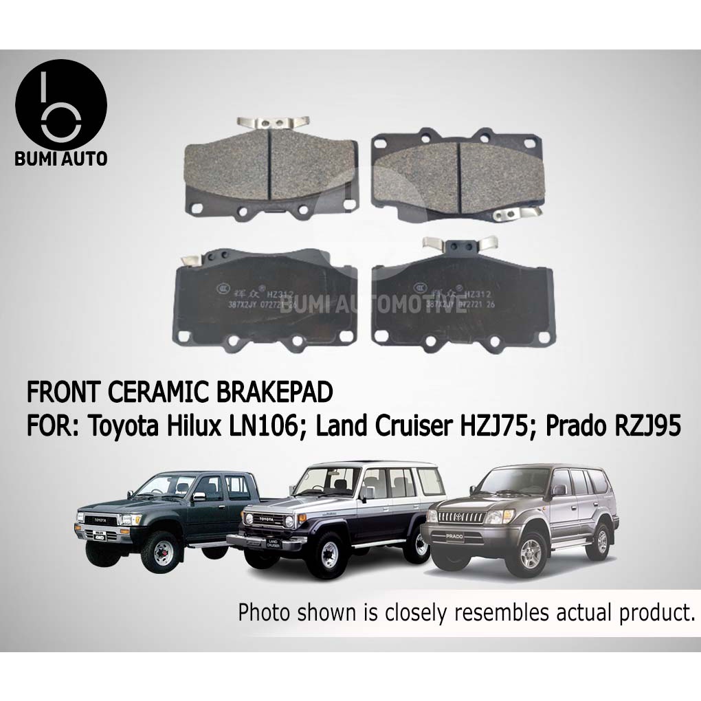 Toyota Hilux LN106 / Land Cruiser HZJ75 Prado RZJ95 Front (Depan ...