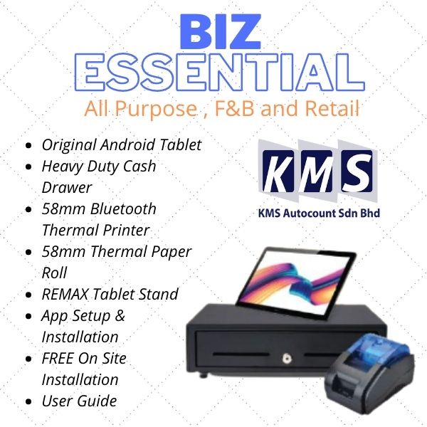 BizESSENTIAL (Android/iOS POS System with Hardware) | Shopee Malaysia