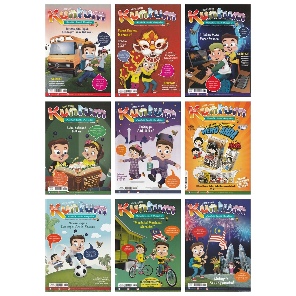 MAJALAH KUNTUM (JANUARI - SEPTEMBER 2022) | Shopee Malaysia