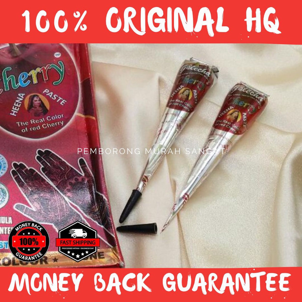 INAI GOLECHA RED CHERRY HENNA = PER PCS | Shopee Malaysia