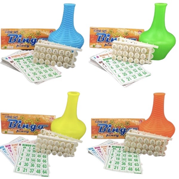 Pinoy Bingo Game Set RANDOM COLOR | Shopee Malaysia