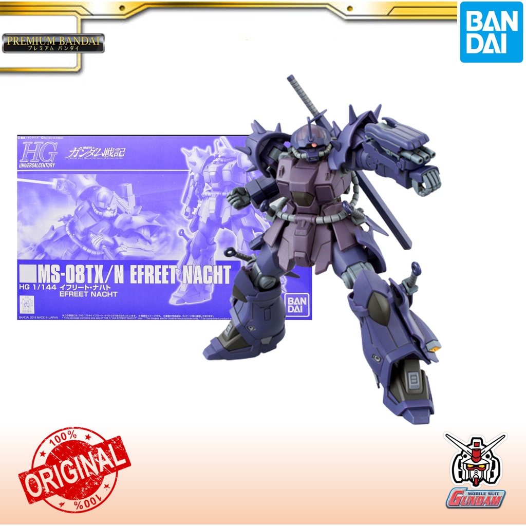 [PRE ORDER] Dec 2023 Premium Bandai HGUC 1/144 MS-08TX/N Efreet Nacht | Shopee Malaysia