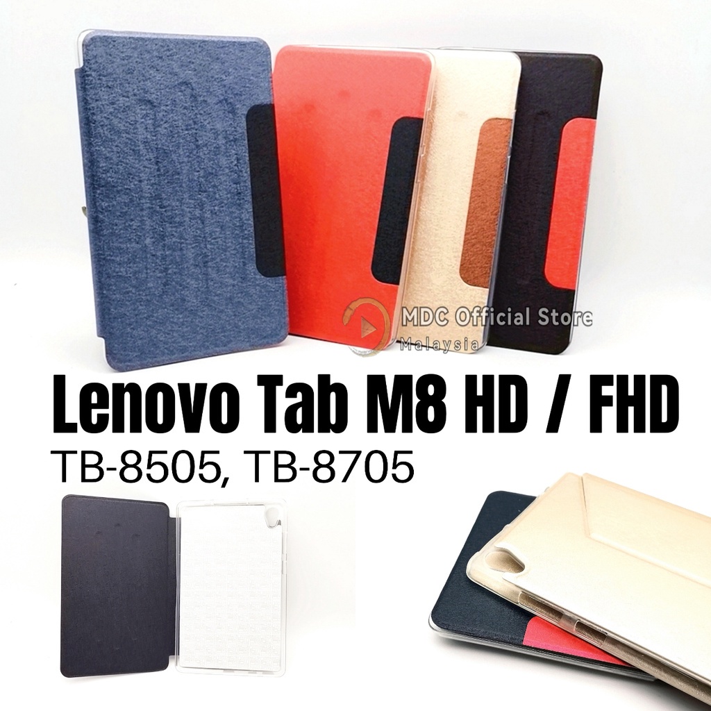MDC Flip Casing suitable for Lenovo Tab M8 HD TB-8505 M8 FHD TB-8705 ...